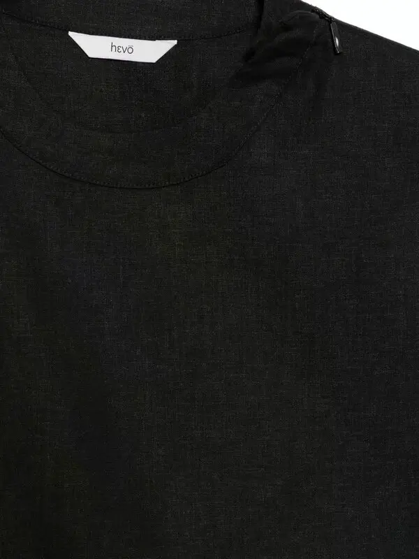 HEVO Crew-neck Short-sleeve T-shirt - Black