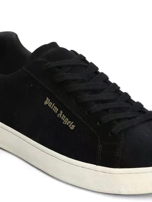 Palm Angels Suede Logo Detail Sneakers
