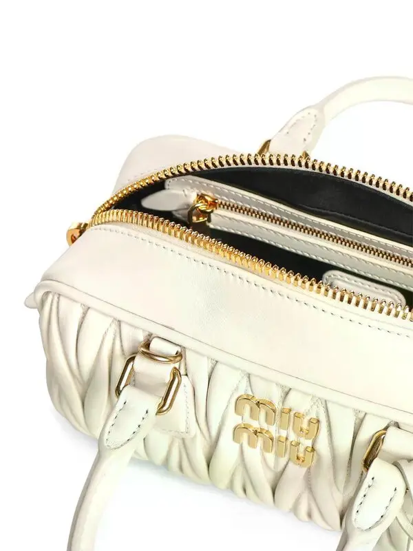 Miu Miu Arcadie Leather Shoulder Bag