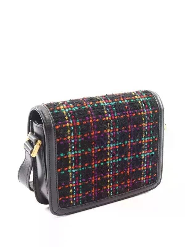 Saint Laurent Solferino Tweed Shoulder Bag