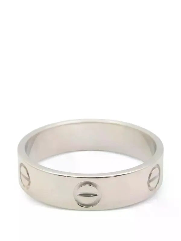 Cartier 18k White Gold Love Ring