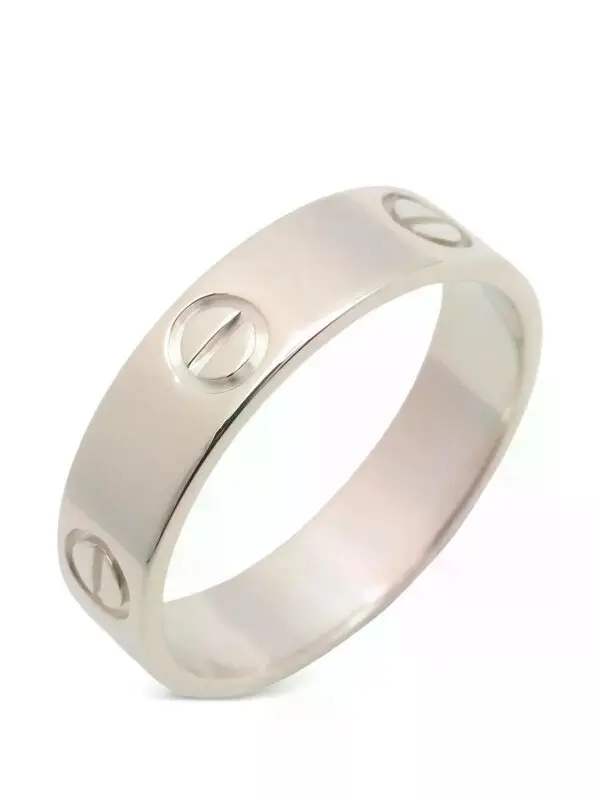 Cartier 18k White Gold Love Ring