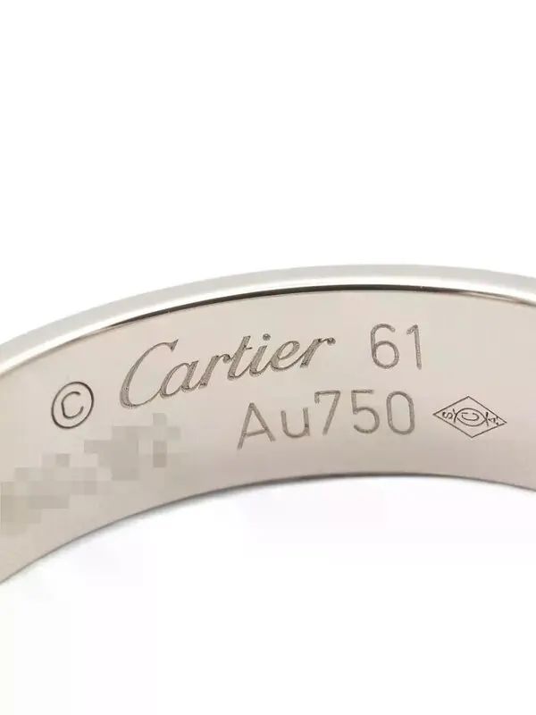 Cartier 18k White Gold Love Ring