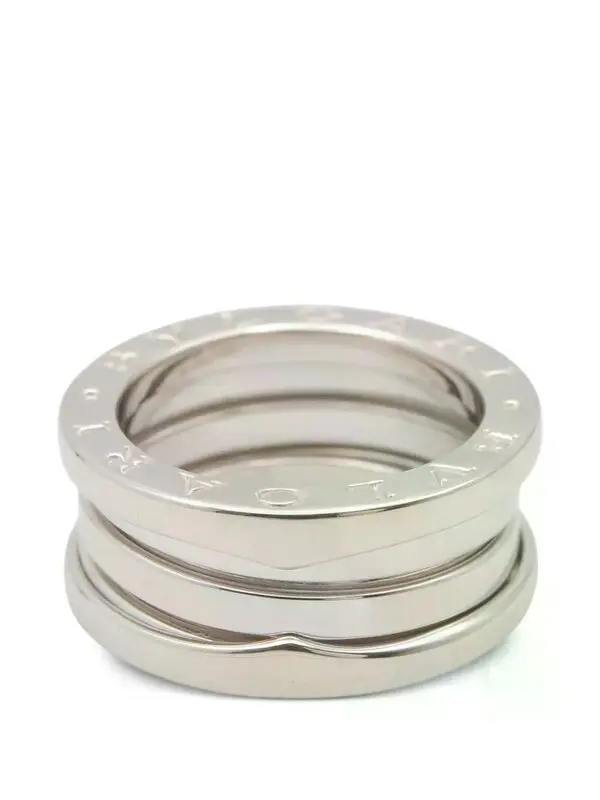 BVLGARI B.zero1 Ring In 18kt White Gold - Silver