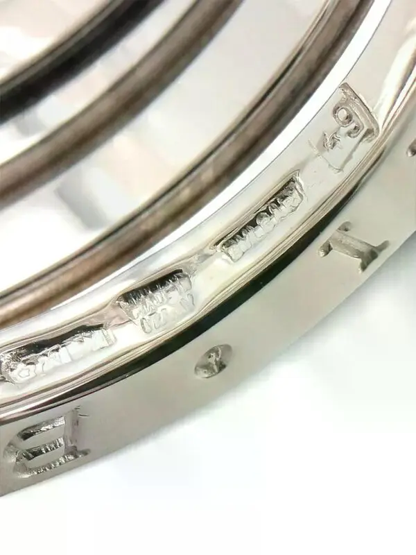 BVLGARI B.zero1 Ring In 18kt White Gold