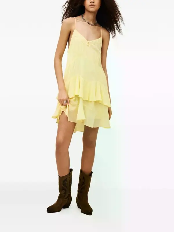 Ba&sh Bilona Ruffled Tiered Dress