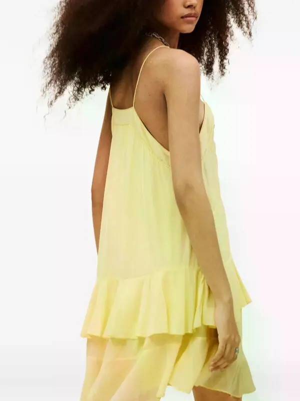 Ba&sh Bilona Ruffled Tiered Dress