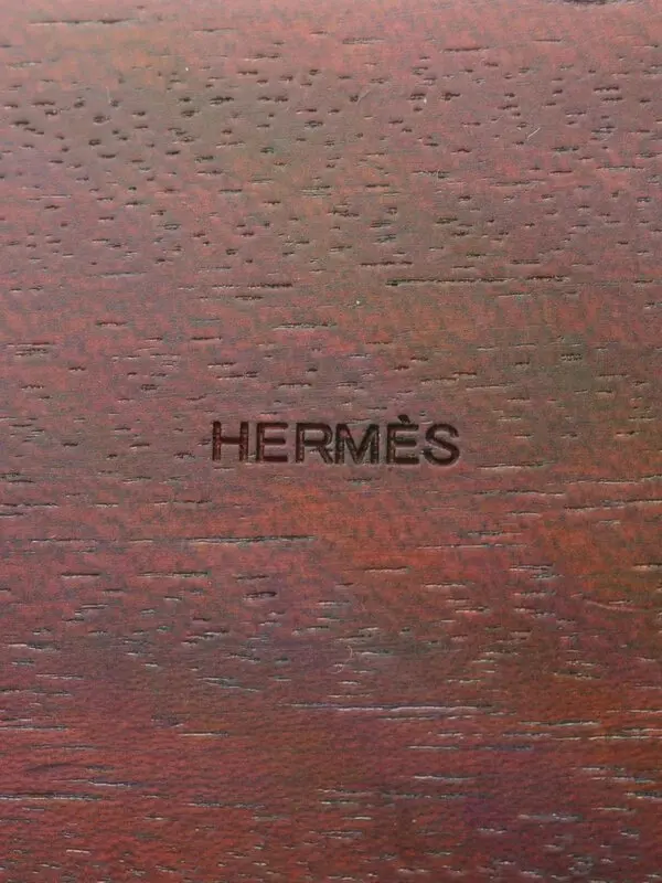 Hermès Pm Playard Leather-trim Tissue Case