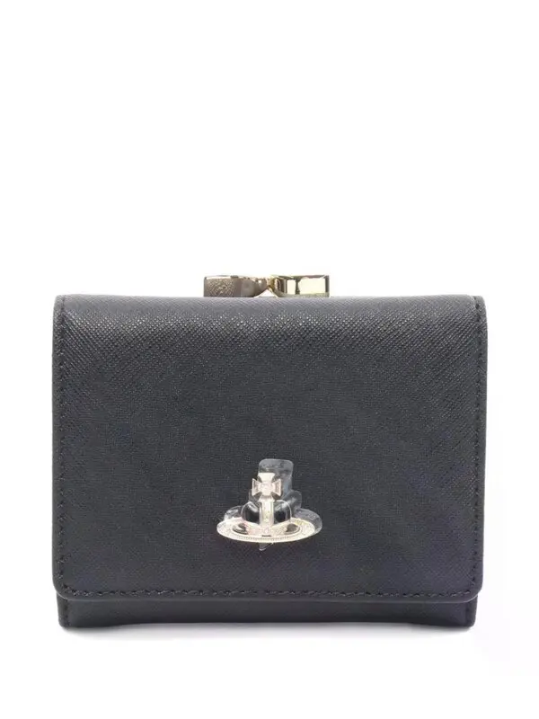 VIVIENNE WESTWOOD 2020 Small Frame Wallet - Black