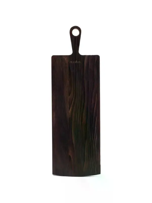 WOODSEA Charred-effect Wooden Chopping Board - Brown