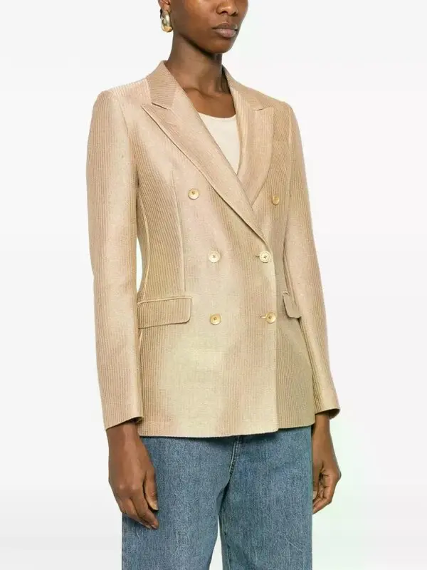 Tagliatore Double-breasted Pinstripe Jacket