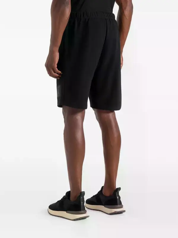 Manière De Voir Logo Patch Drawstring Shorts