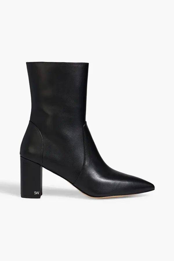STUART WEITZMAN Renegade 75 Leather Ankle Boots