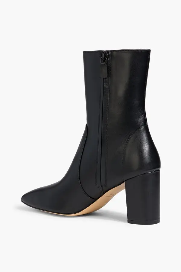 STUART WEITZMAN Renegade 75 Leather Ankle Boots