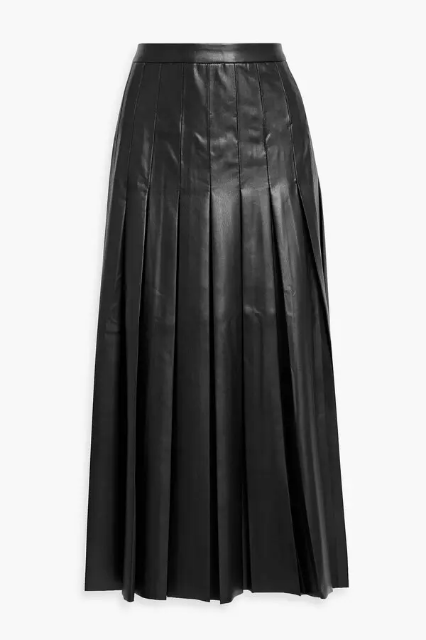 Ronny Kobo Arlette Pleated Midi Skirt