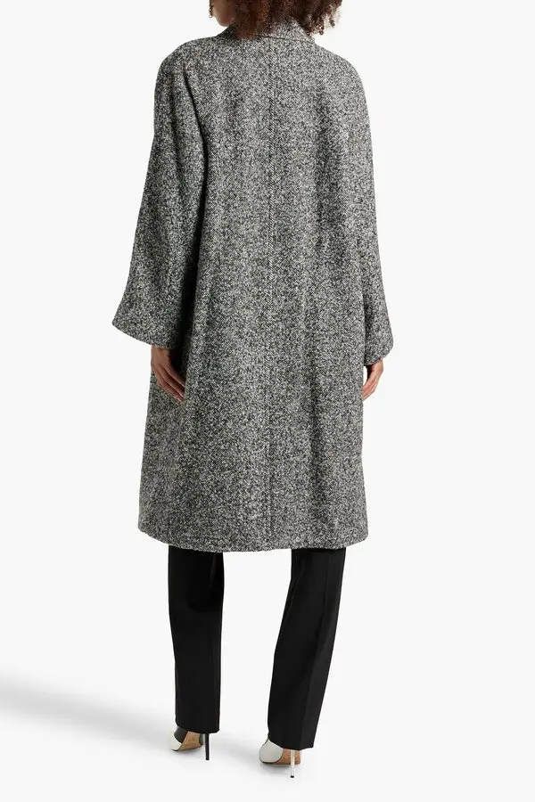 Vince Double-breasted Tweed Coat