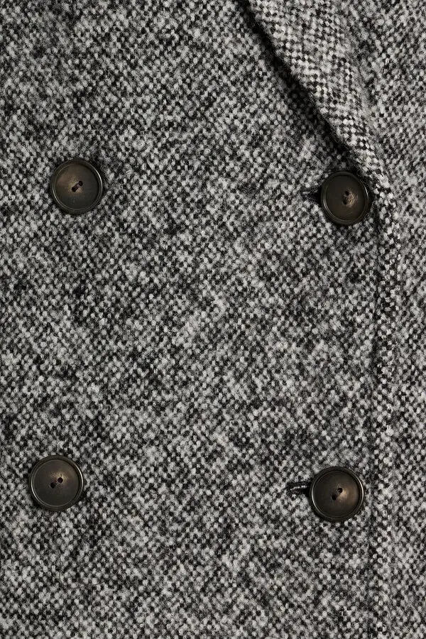 Vince Double-breasted Tweed Coat