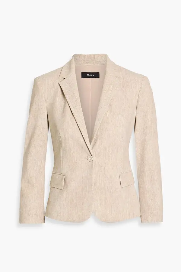 Theory Printed Jersey Blazer