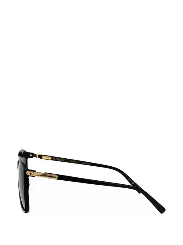 Valentino Garavani Geometric Frame Sunglasses - Black