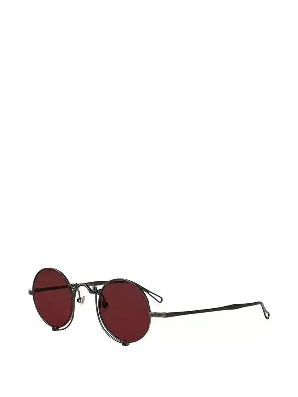 Matsuda Engraved Round-frame Sunglasses
