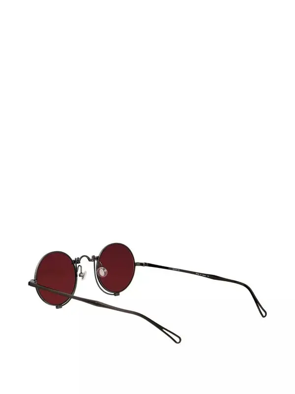 Matsuda Engraved Round-frame Sunglasses