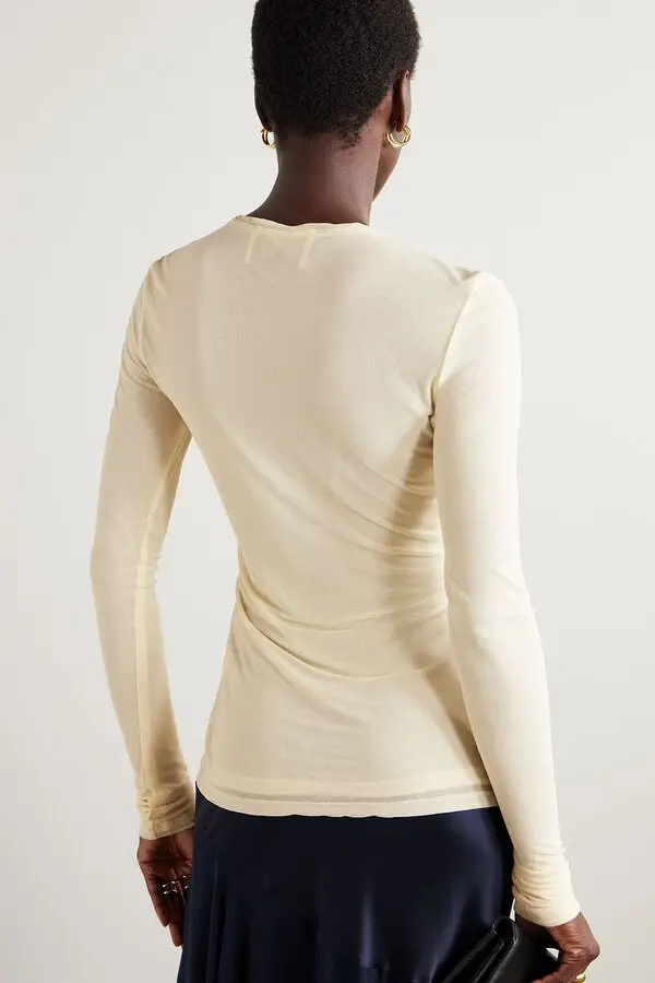 Tove Rosalie Gathered Jersey Top