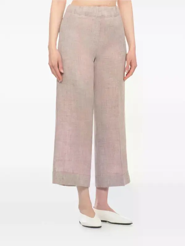 D.exterior Wide-leg Trousers