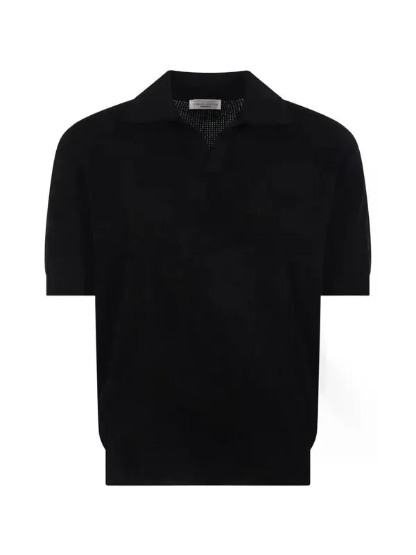 ROBERTO COLLINA Open-knit Short-sleeve T-shirt