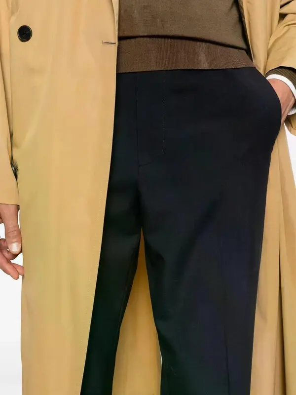 THE ROW Elijah Wool Twill Trousers
