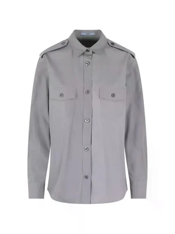 Prada Cotton Poplin Shirt