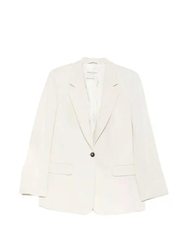 Marc O'polo Single-breasted Notched-lapel Blazer
