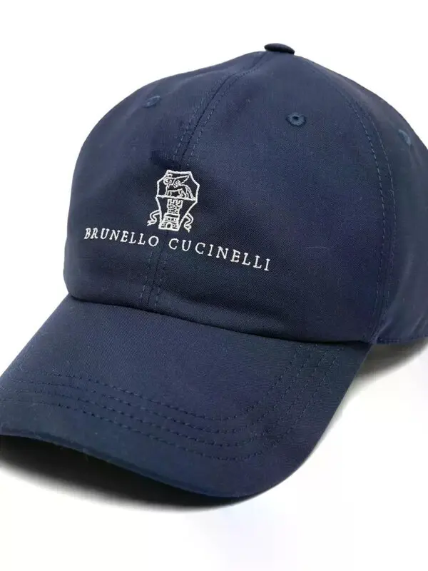 Brunello Cucinelli Logo-embroidered Baseball Cap