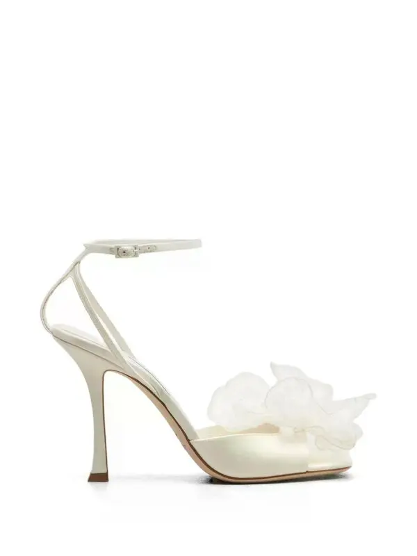 JIMMY CHOO Mimmi Ruffled Sandals