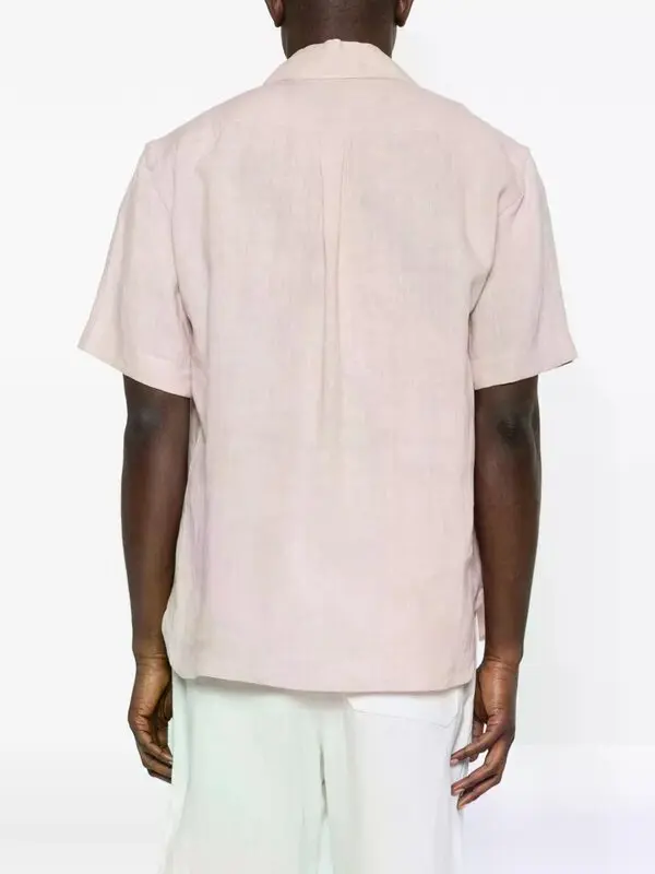 Eleventy Linen Pocket Shirt - Pink