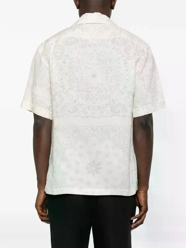 Eleventy Paisley Shirt