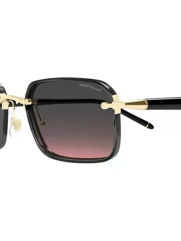 Montblanc Rectangle Frame Sunglasses