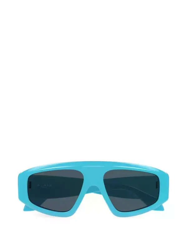 Alaïa Shield Frame Sunglasses - Blue