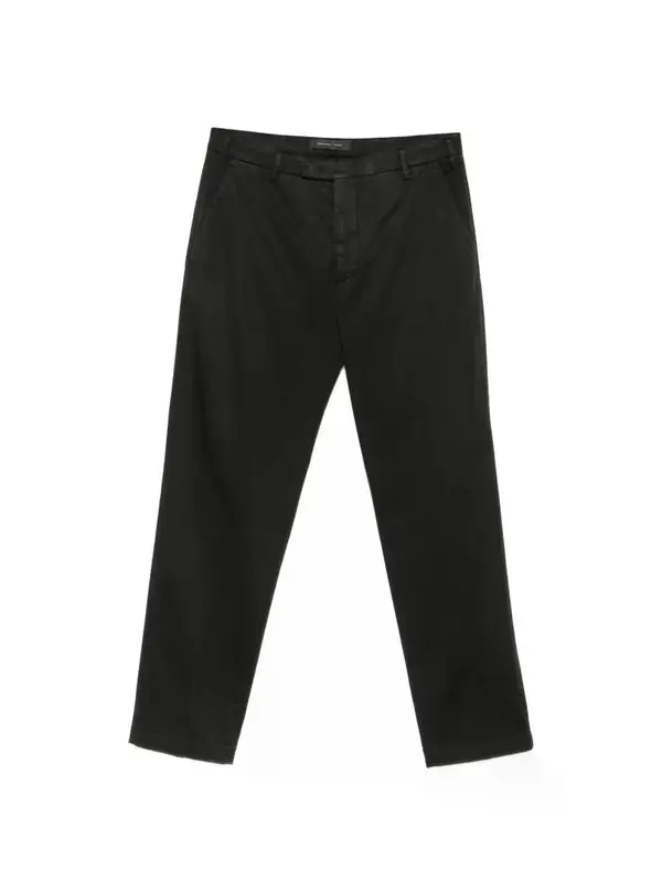MICHAEL COAL Belt Loop Trousers - Black
