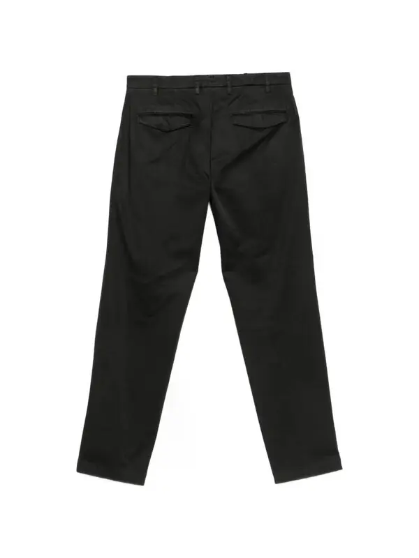 MICHAEL COAL Belt Loop Trousers - Black