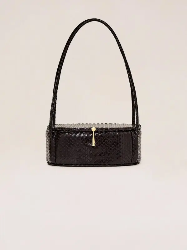 Alexis Constance Oval Top-handle Handbag