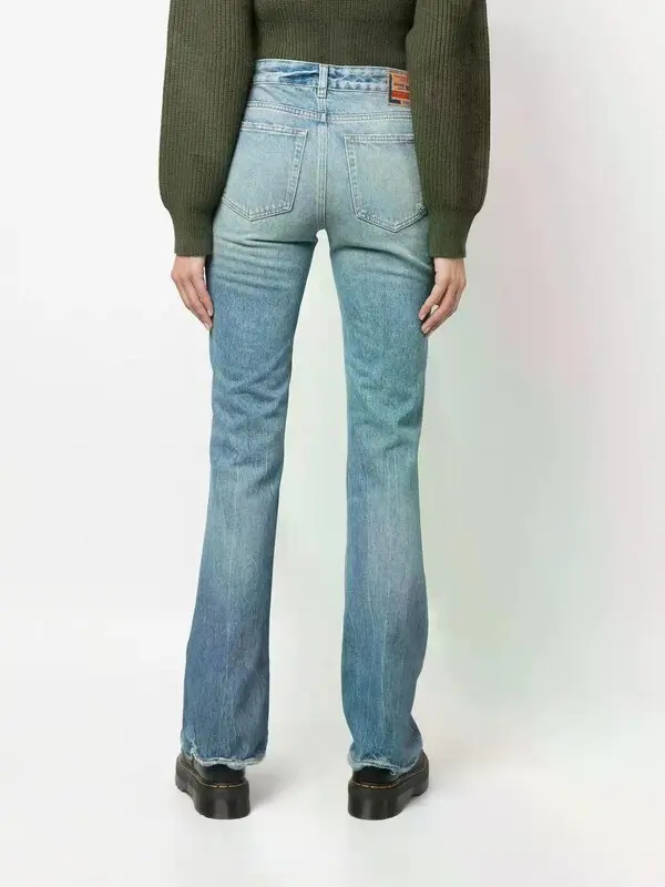 DIESEL® D-ebbey Flared Jeans - Blue