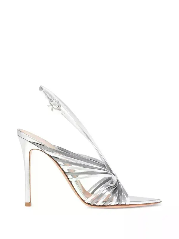 GIANVITO ROSSI Strappy Pointed-toe Sandals