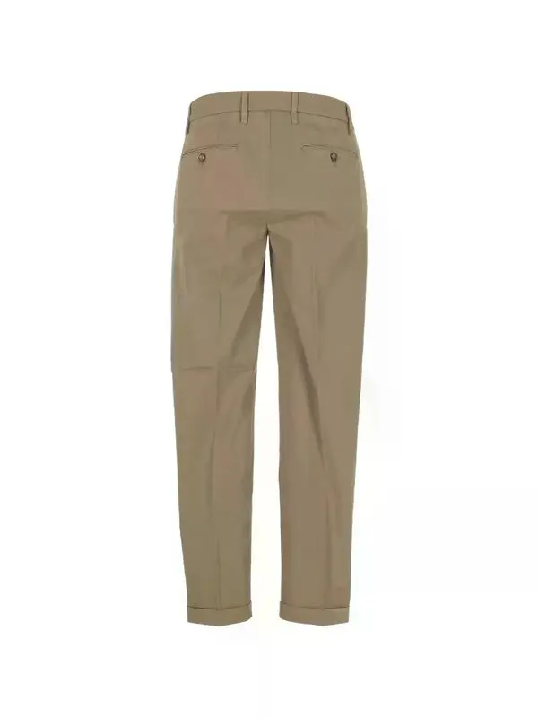 RE-HASH Pleated Turn-up Trousers