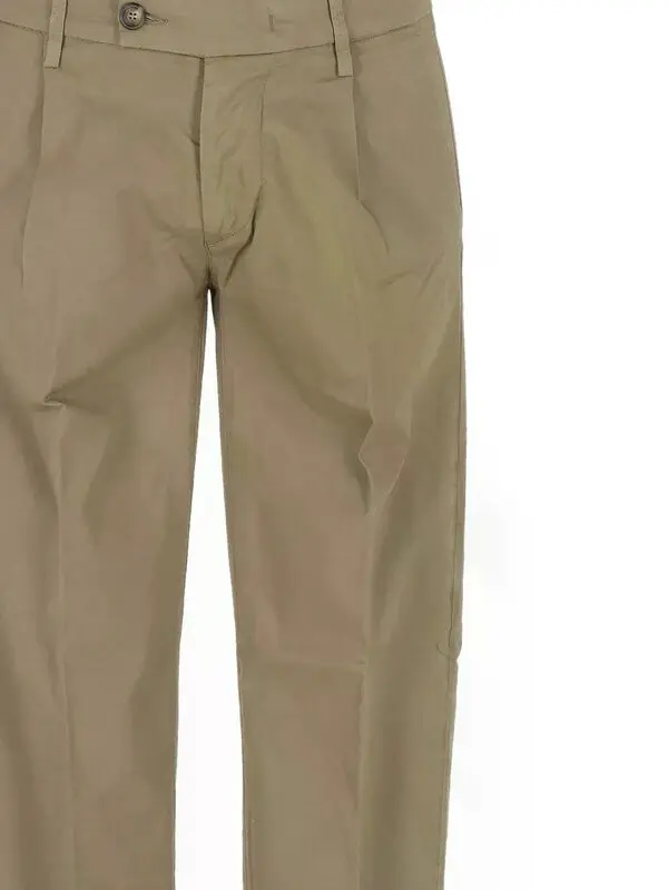 RE-HASH Pleated Turn-up Trousers