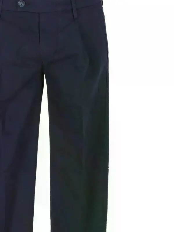 RE-HASH Pleated Turn-up Trousers