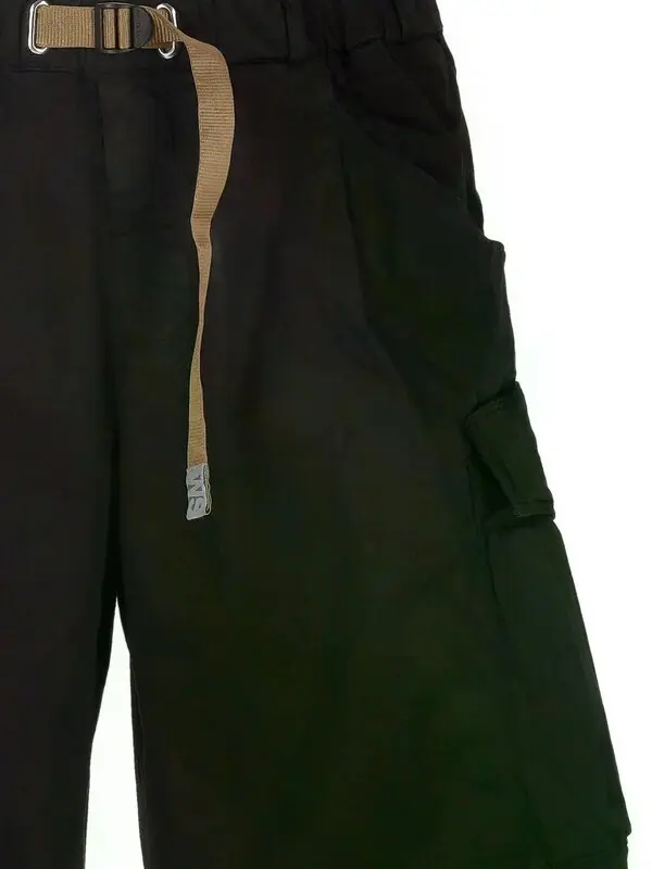 WHITE SAND Belted Cargo Shorts
