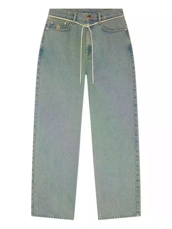 ABOUT:BLANK Drawstring Logo Detail Jeans