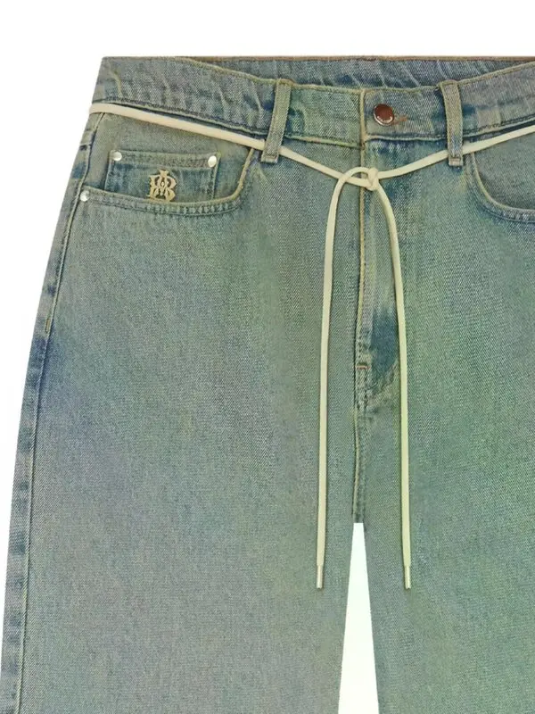ABOUT:BLANK Drawstring Logo Detail Jeans