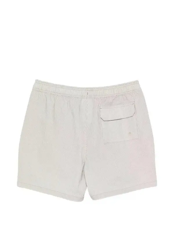 Barbour Somerset Striped Swim Shorts - Neutrals