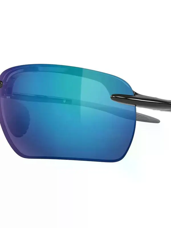 Maui Jim Ho'okipa Ultra G Rectangle-frame Sunglasses - Black